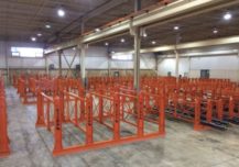 Industrial Stanchion Racks for Pipe Storage | Stanchion System