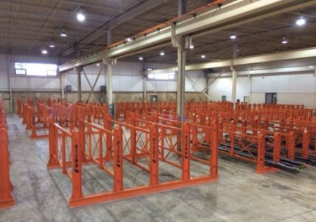 Industrial Stanchion Racks for Pipe Storage | Stanchion System