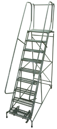 Cotterman Steel Rolling Ladder | Warehouse Ladder