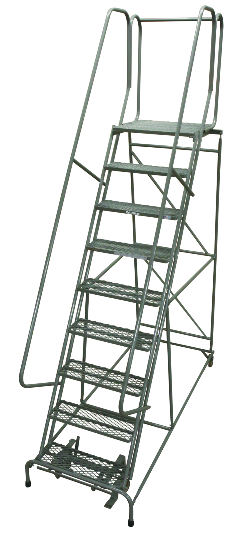 Cotterman Steel Rolling Ladder | Warehouse Ladder
