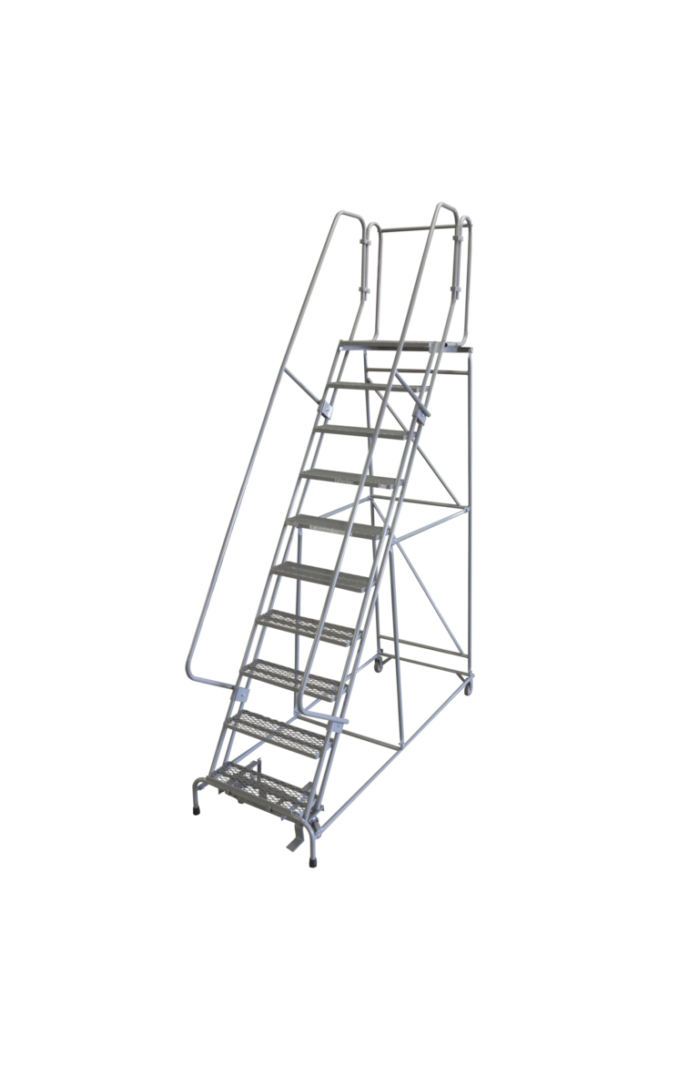 Cotterman Rolling Warehouse Ladder | Industrial Access Ladder