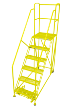 Cotterman Rolling Warehouse Ladder | Industrial Access Ladder