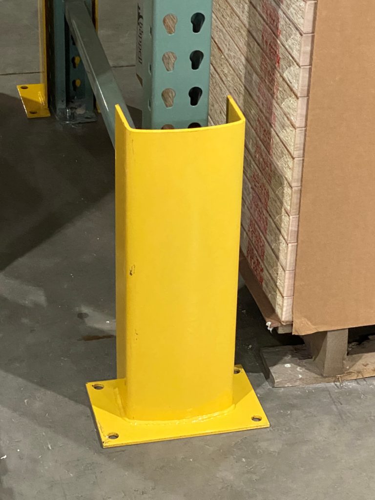 Column Protectors for Pallet Rack Upright Frames