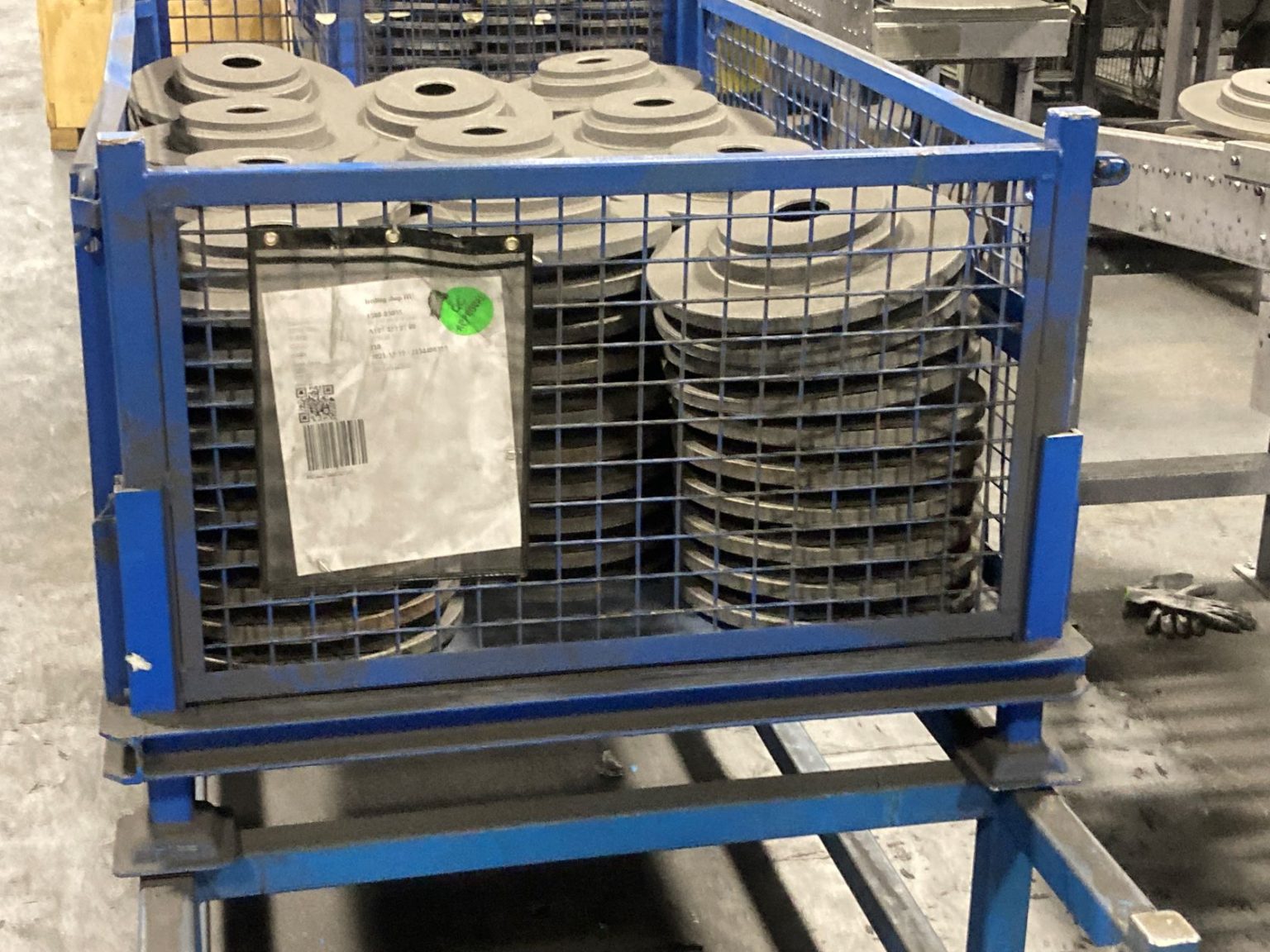 Collapsible Automotive Container | Wire Storage Container