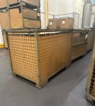 Gitterboxes AKA Overseas Wire Mesh Transport Containers - Warehouse ...