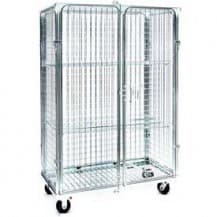Wire Utility Carts with Wheels | Rolling Wire Rack Carts