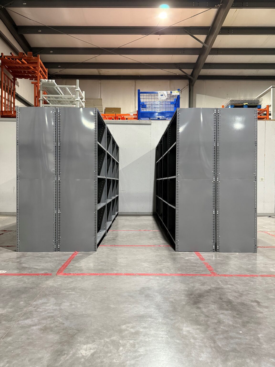 Closed Industrial Steel Shelving | Enclosed Metal Shelving Units