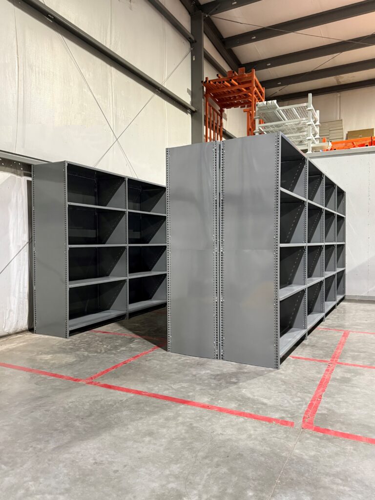 Closed Industrial Steel Shelving | Enclosed Metal Shelving Units