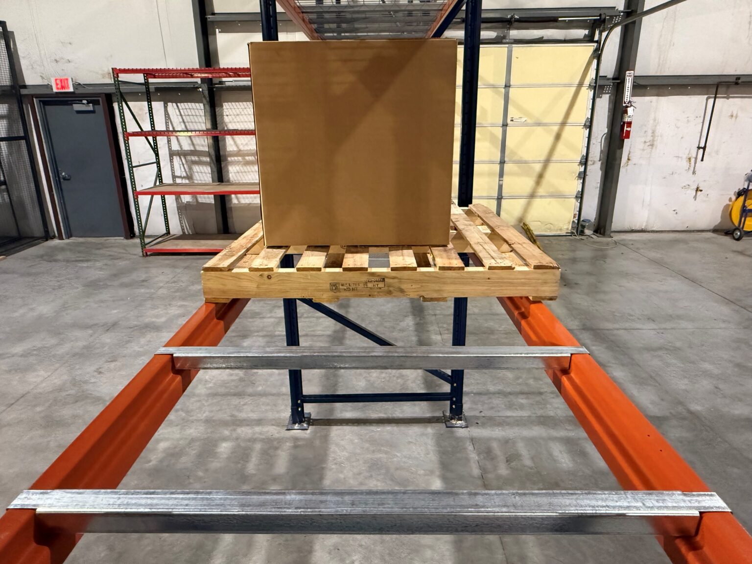 Double Flanged Pallet Supports | Selective Pallet Racking System