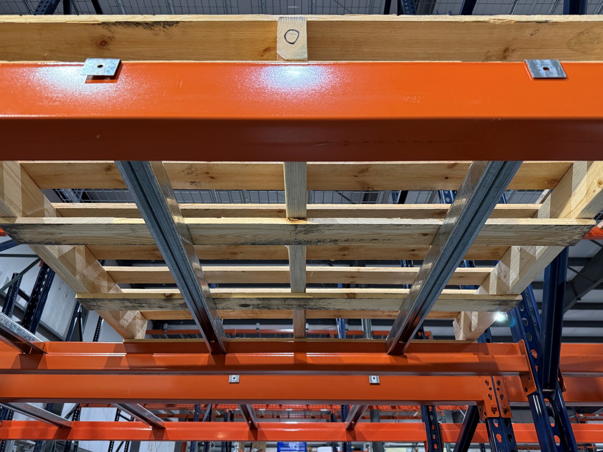 Double Flanged Pallet Supports | Selective Pallet Racking System
