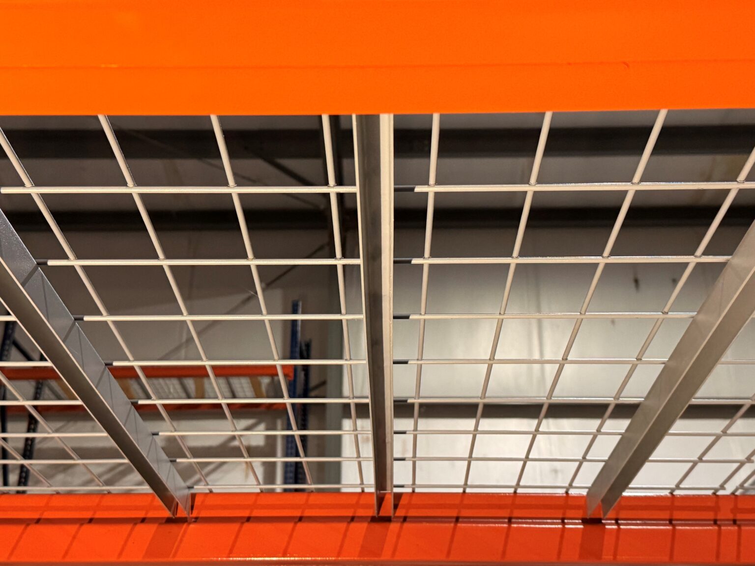 Inverted Steel Wire Mesh Decking | Mesh Racking System
