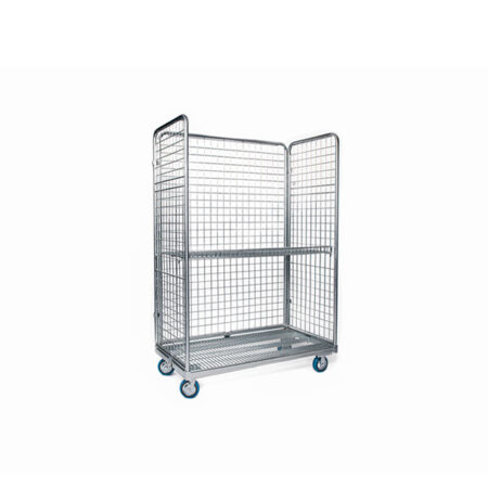 Nashville Wire Rolling Carts with Shelves | Heavy-Duty Wire Carts