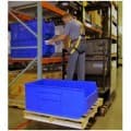 Large Plastic Pallet Rack Storage Bins | Warehouse Rack Bins