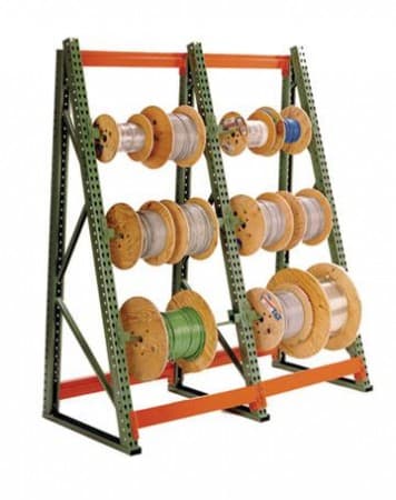 Cable Reel Rack | Pallet Rack Reel Holder