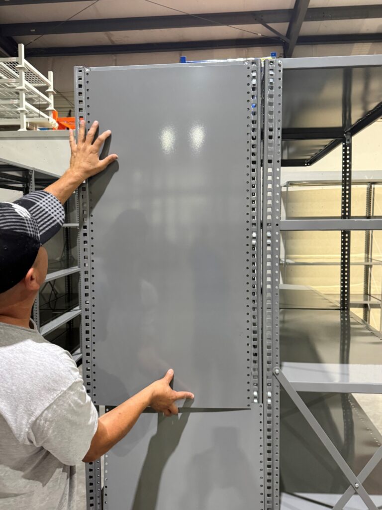 Closed Industrial Steel Shelving | Enclosed Metal Shelving Units