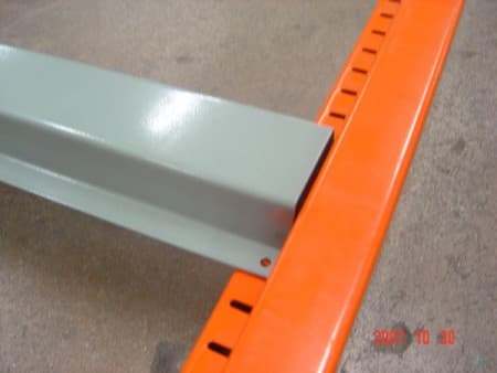 Top Hat-Style Pallet Rack Supports | Warehouse Rack & Shelf