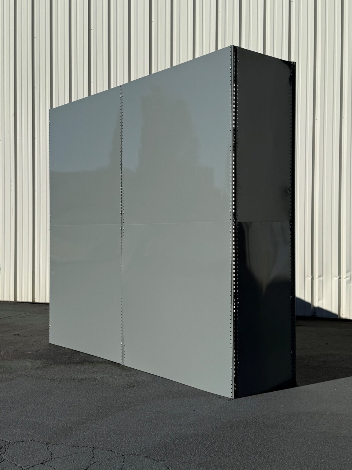 Closed Industrial Steel Shelving | Enclosed Metal Shelving Units