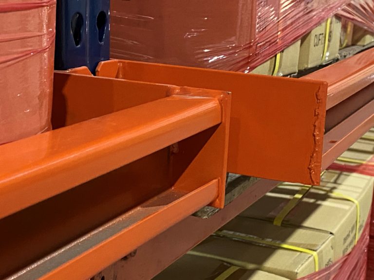 Pallet Load Stop Beams | Pallet Rack Backstop Beams