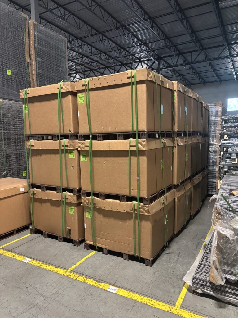 Single Pallet Load Stops Prevent Pallet Push Through - Warehouse Rack ...