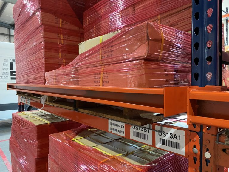 Pallet Load Stop Beams | Pallet Rack Backstop Beams