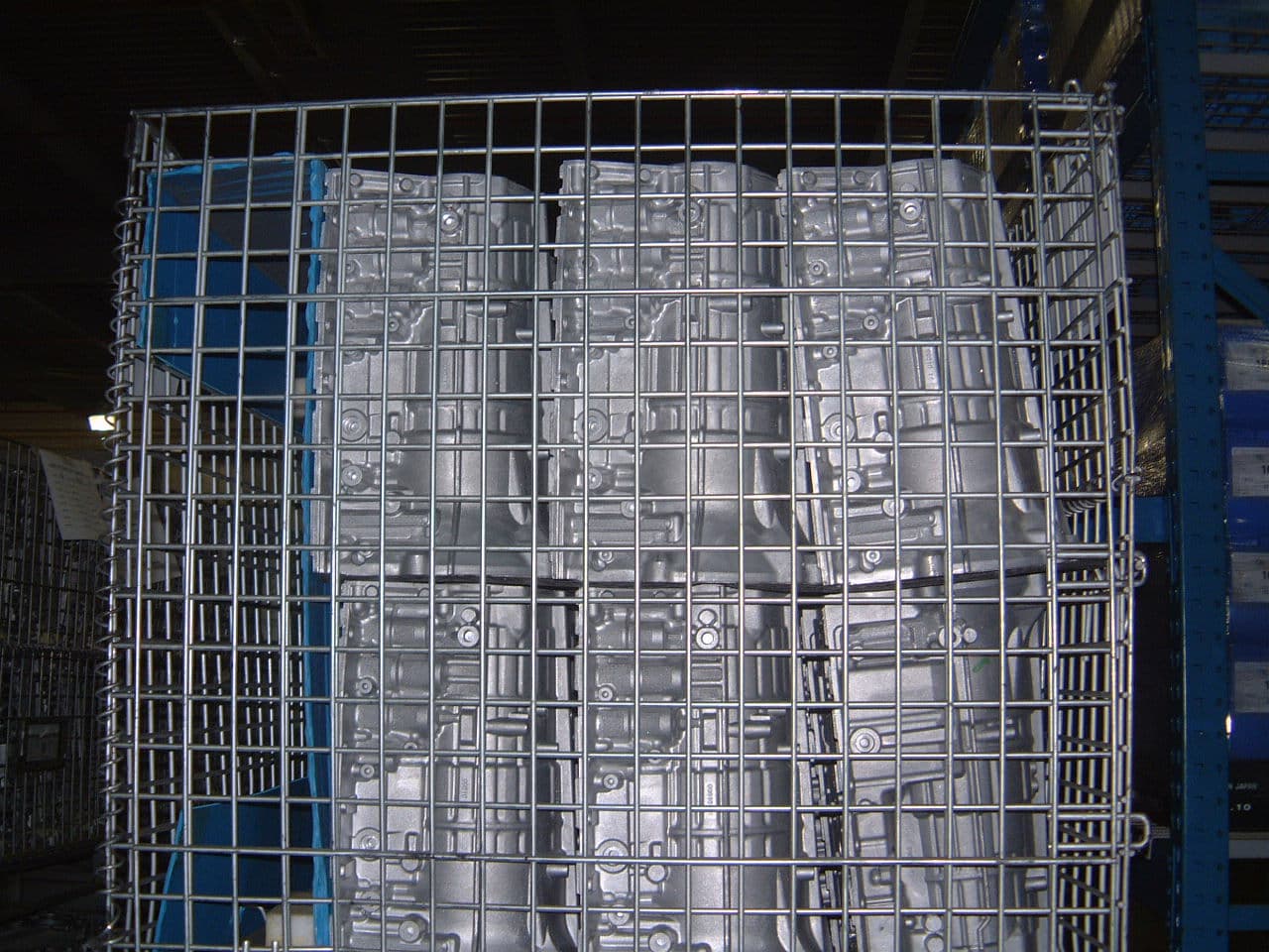 Wire Baskets For Storing Die Castings & Components - Warehouse Rack and ...