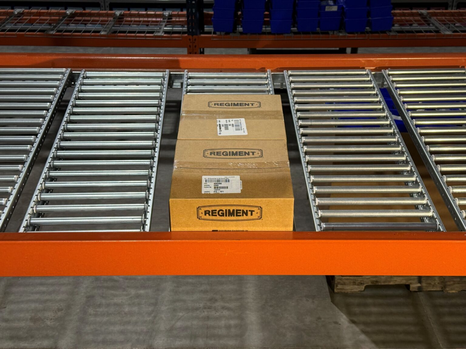 Span-Track Carton Flow | Carton Flow Roller Track