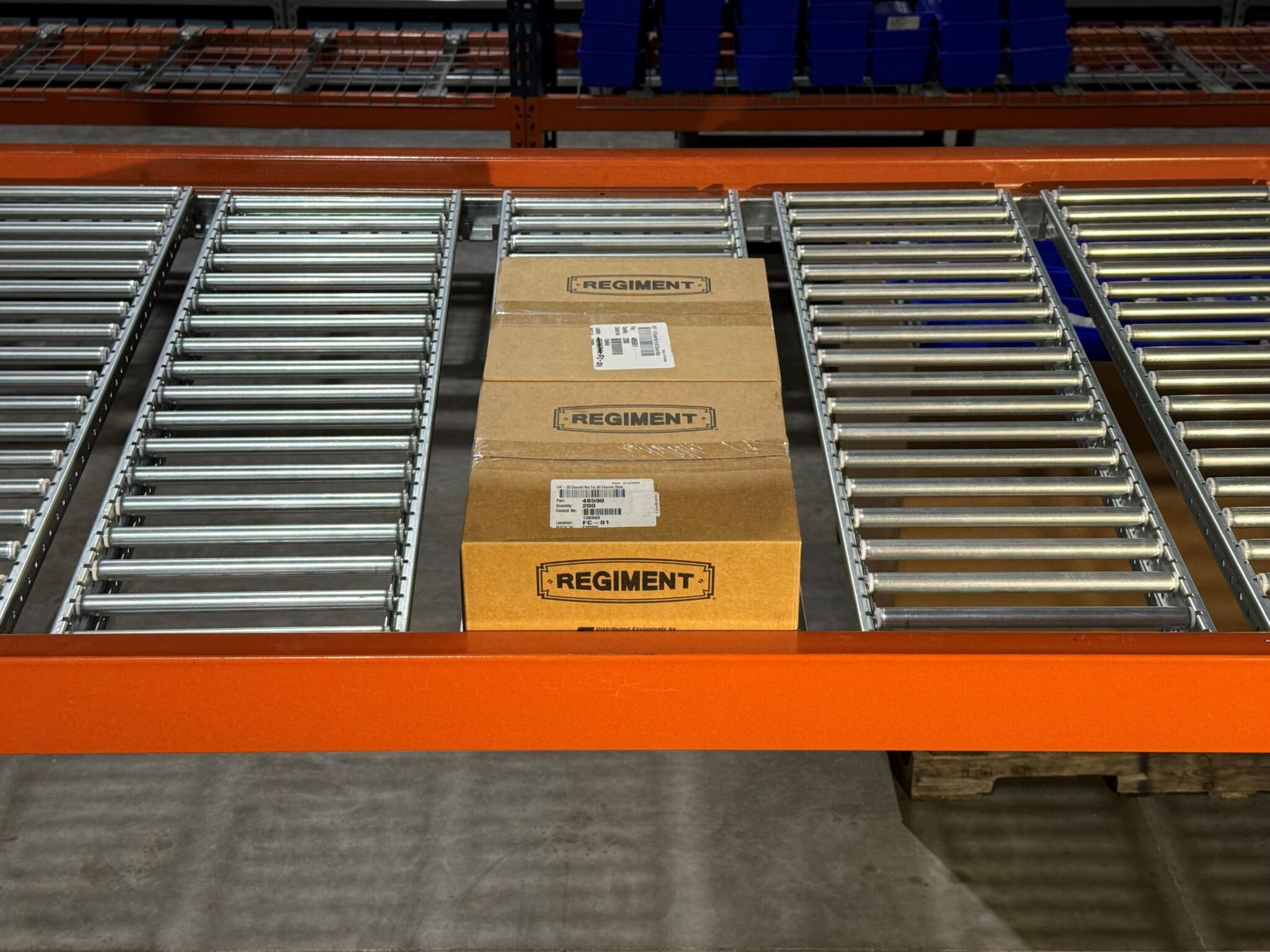 Span-Track Carton Flow | Carton Flow Roller Track