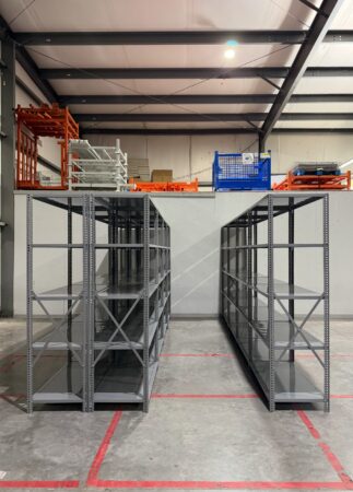 Open Industrial Steel Shelving | Open Metal Shelving Unit