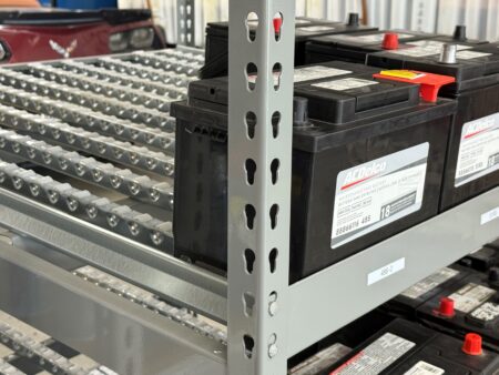 Automotive Battery Storage Racks | Car Battery Racking