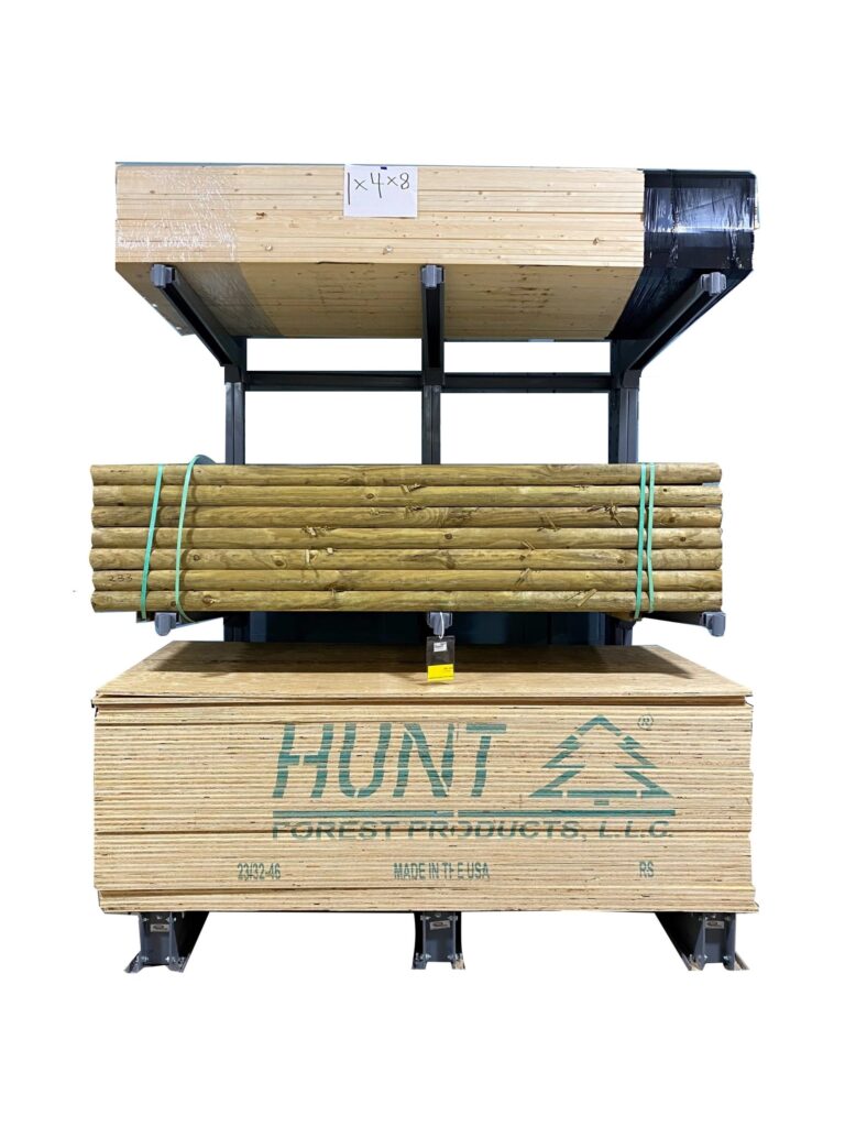 Commercial Cantilever Lumber Storage Racks for Sale