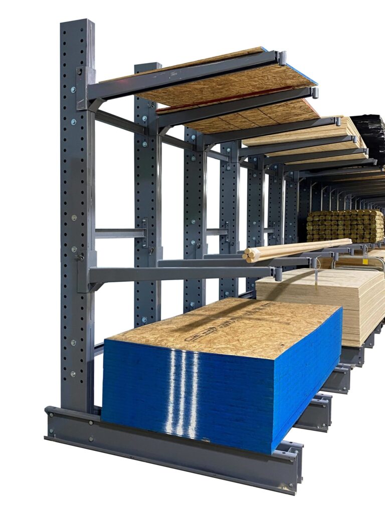 Commercial Cantilever Lumber Storage Racks for Sale