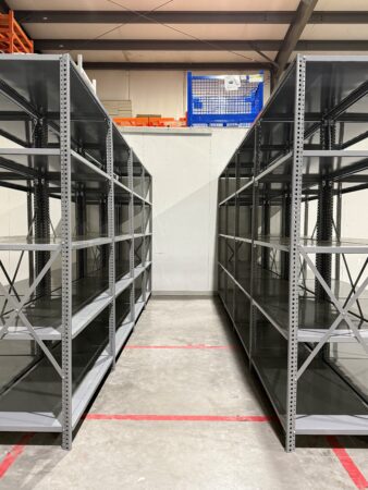 Open Steel Shelving | Industrial Metal Shelving