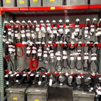 Automotive Fan Belt Rack | V-Belt Storage Racks