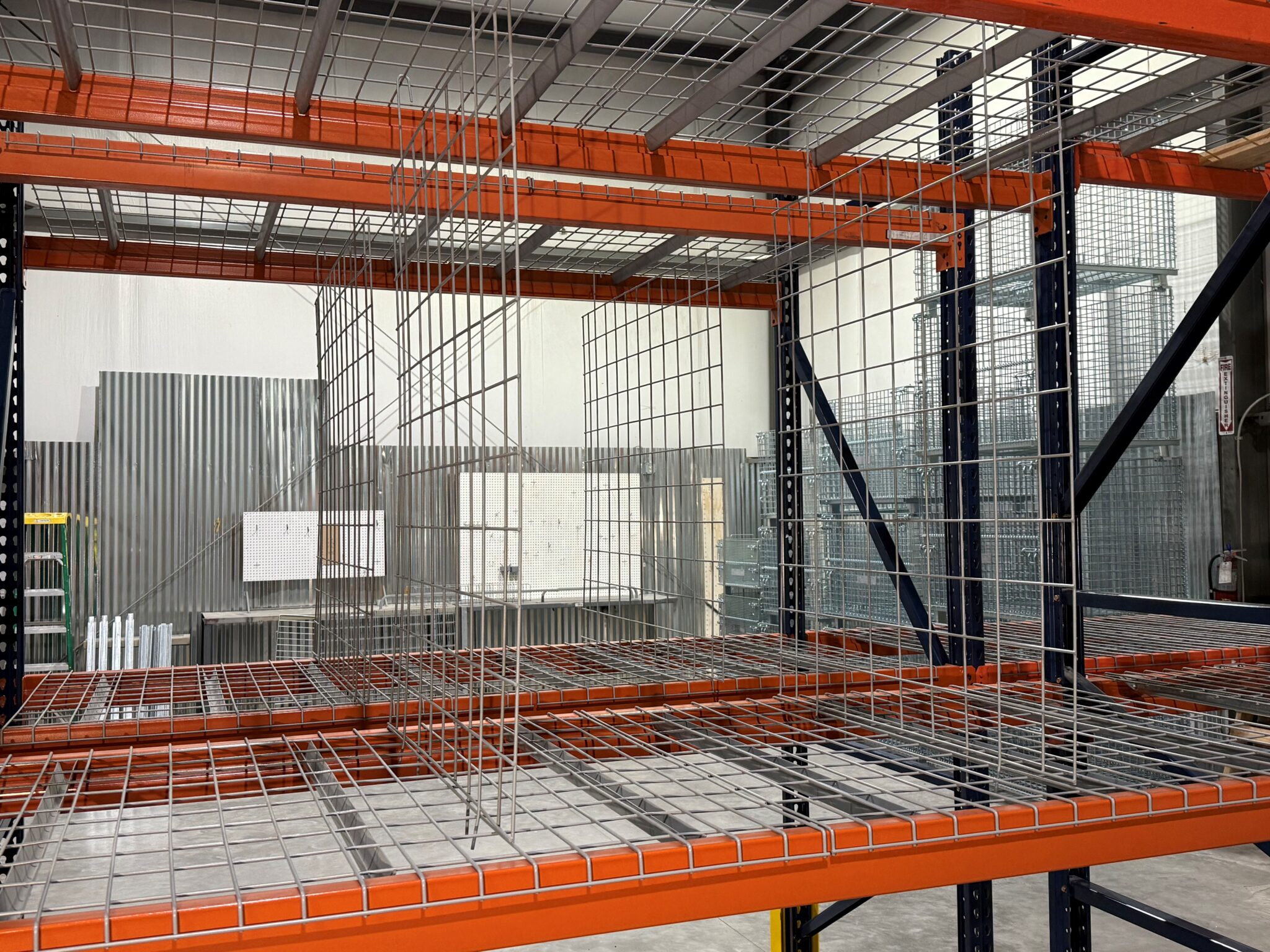 Hanging Wire Pallet Rack Dividers | Warehouse Rack and Shelf