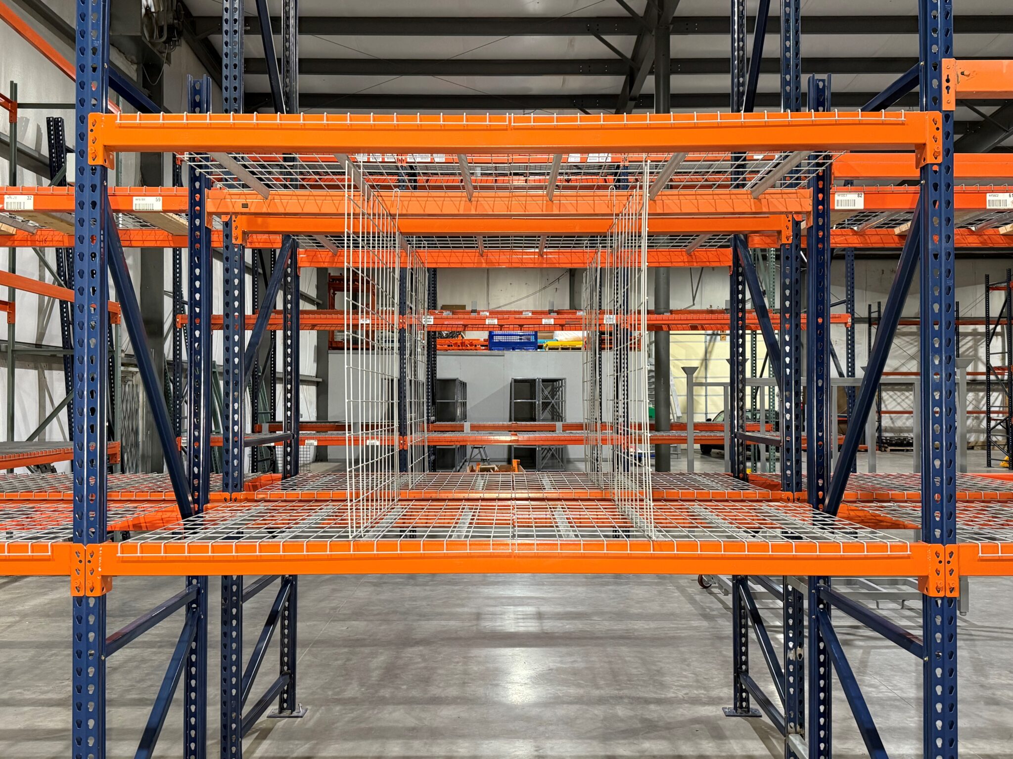 Hanging Wire Pallet Rack Dividers | Warehouse Rack and Shelf