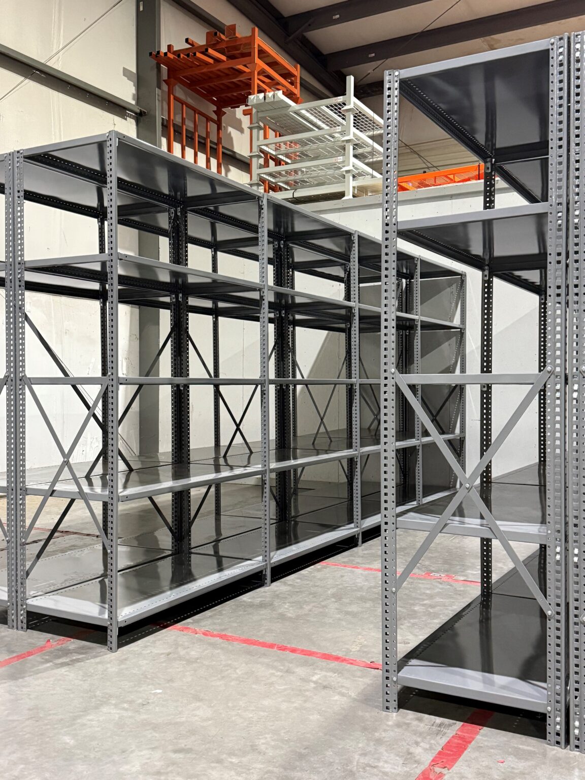 Open Industrial Steel Shelving | Open Metal Shelving Unit