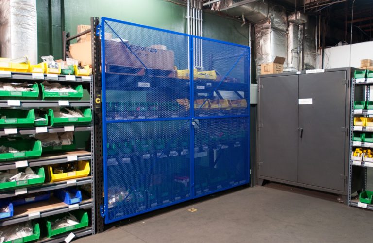 Pallet Rack Gates | Pallet Rack Security Cages