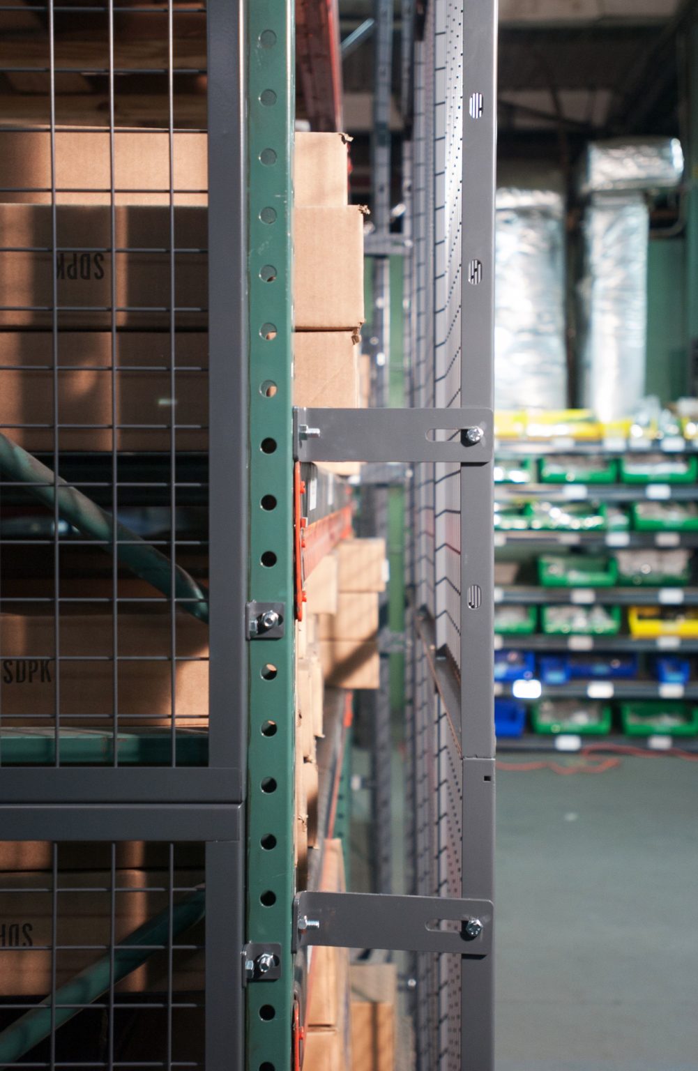 Pallet Rack Back Guard | Pallet Rack Wire Mesh Back Panels