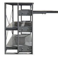 Roll Out Shelf Racks - Heavy Duty | Warehouse Rack and Shelf