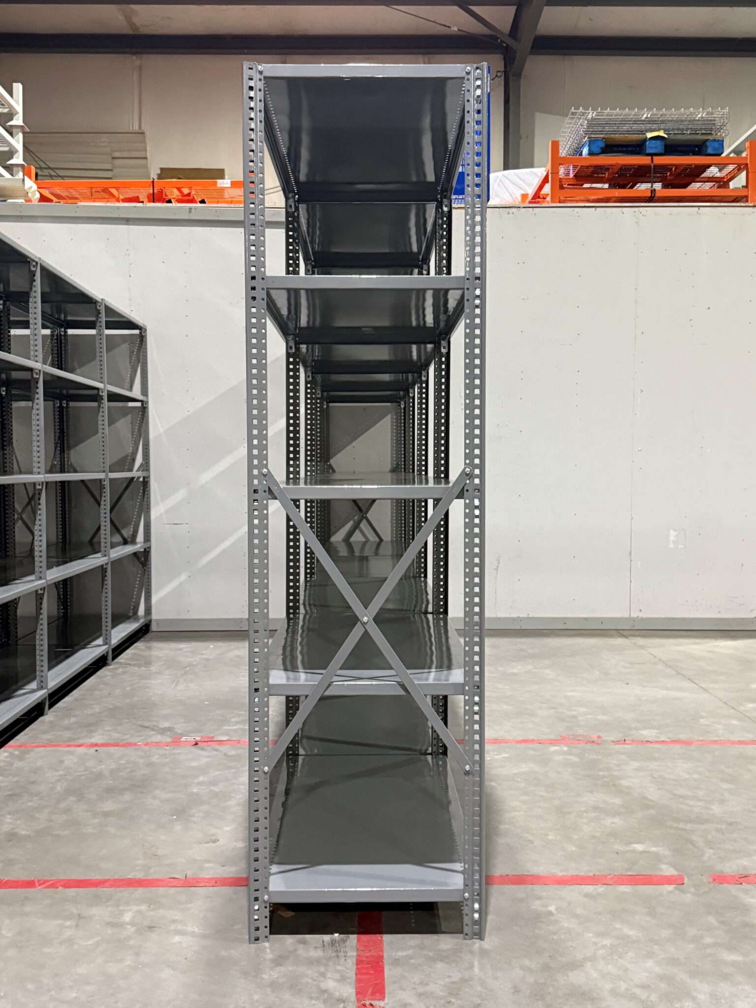 Open Industrial Steel Shelving | Open Metal Shelving Unit