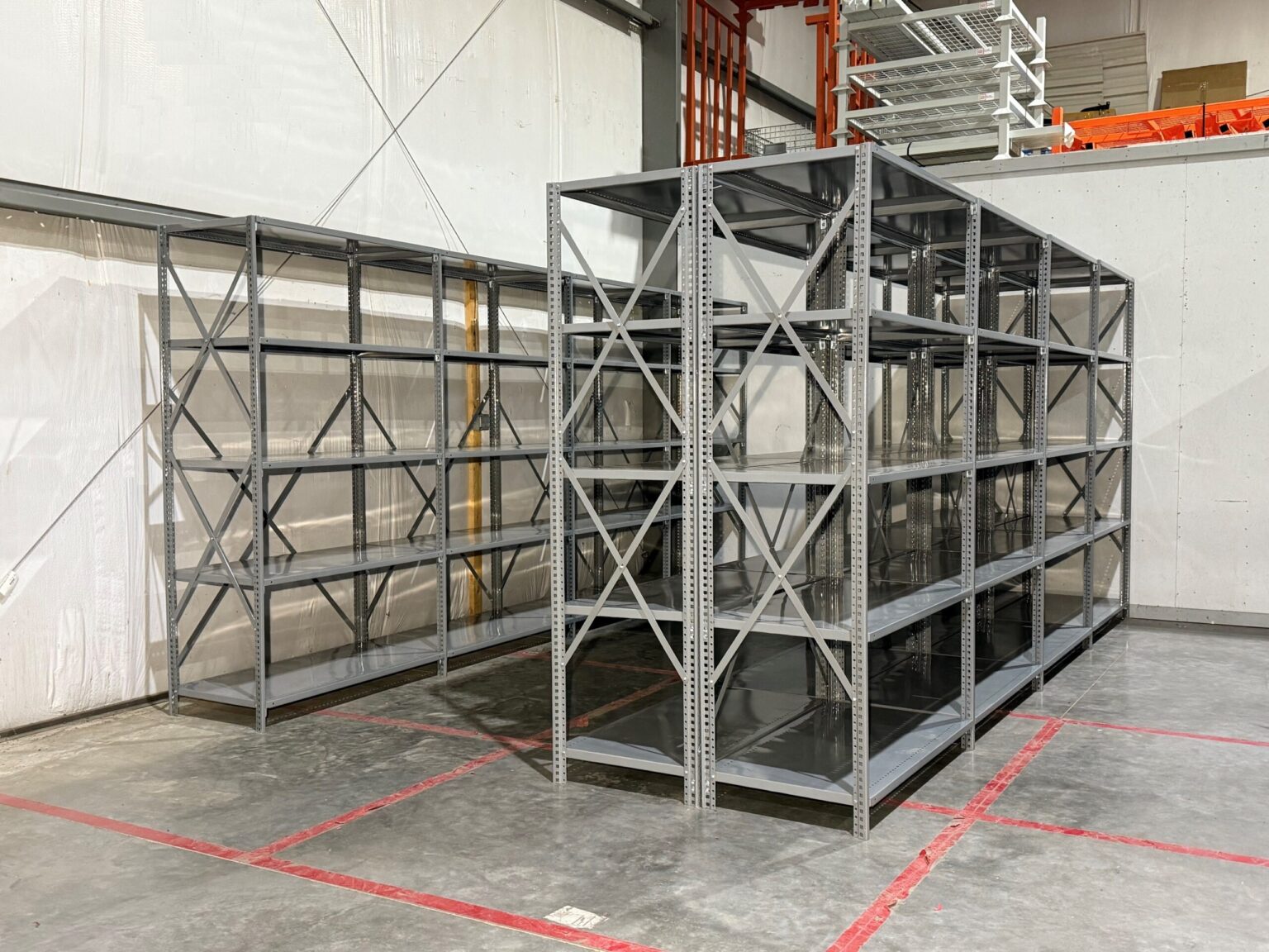 Open Industrial Steel Shelving | Open Metal Shelving Unit
