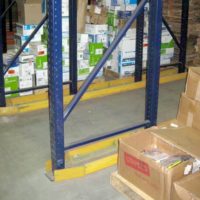 Forklift Guide Rail System | Metal Bumper Rails for Racks
