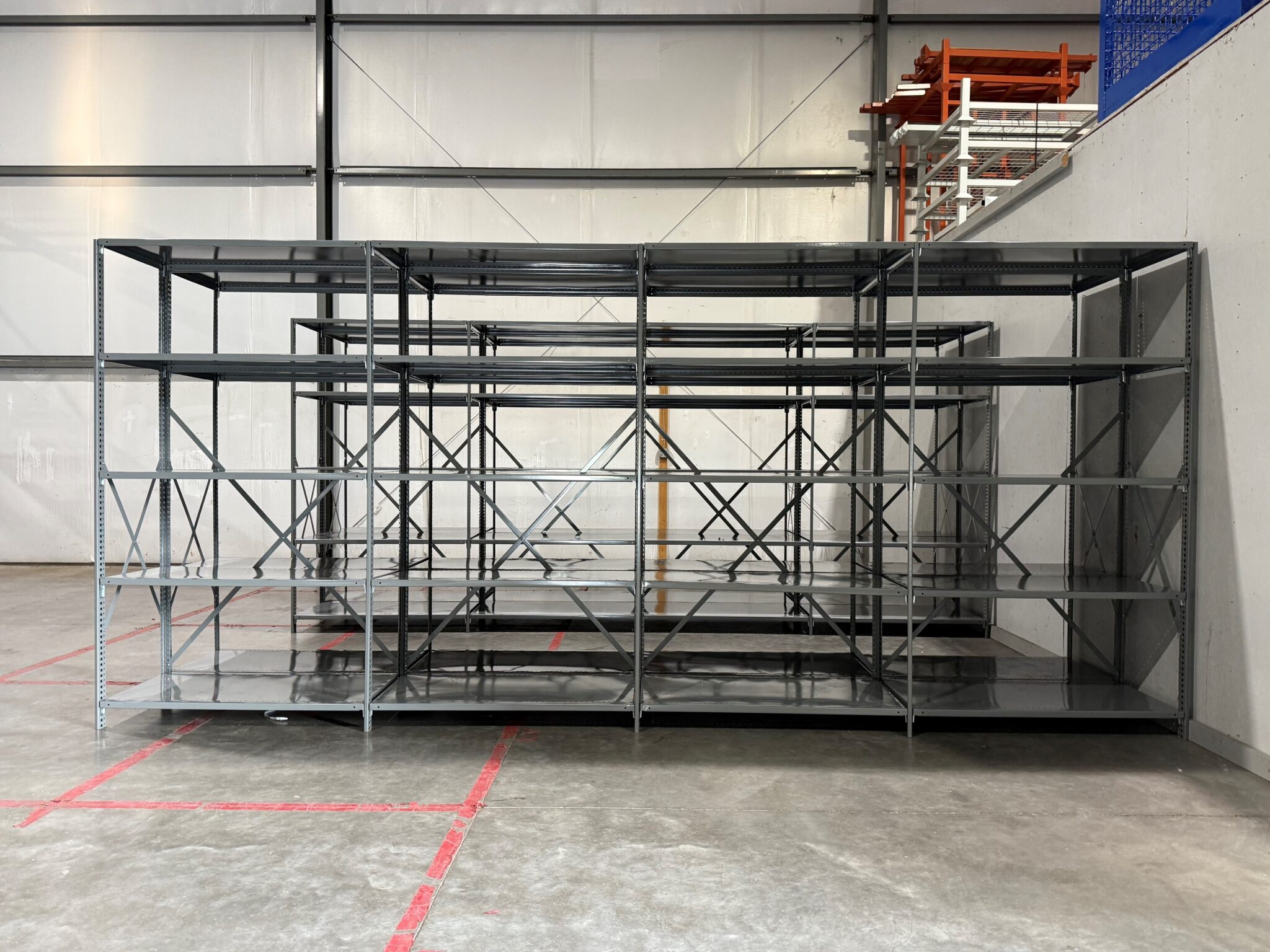 Open Industrial Steel Shelving | Open Metal Shelving Unit