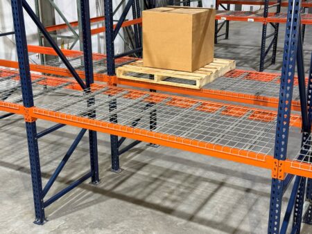 Wire Decking vs. ProDeck50 Punched Steel Pallet Rack Decking ...