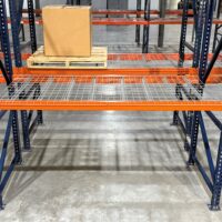 Inside Waterfall Wire Mesh Decking for Pallet Racking - Sale