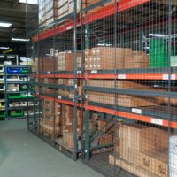 Pallet Rack Back Guard | Pallet Rack Wire Mesh Back Panels