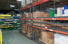 Pallet Rack Back Guard | Pallet Rack Wire Mesh Back Panels