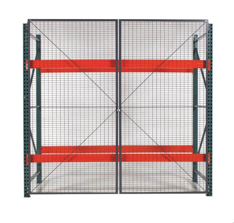 Pallet Rack Gates | Pallet Rack Security Cages