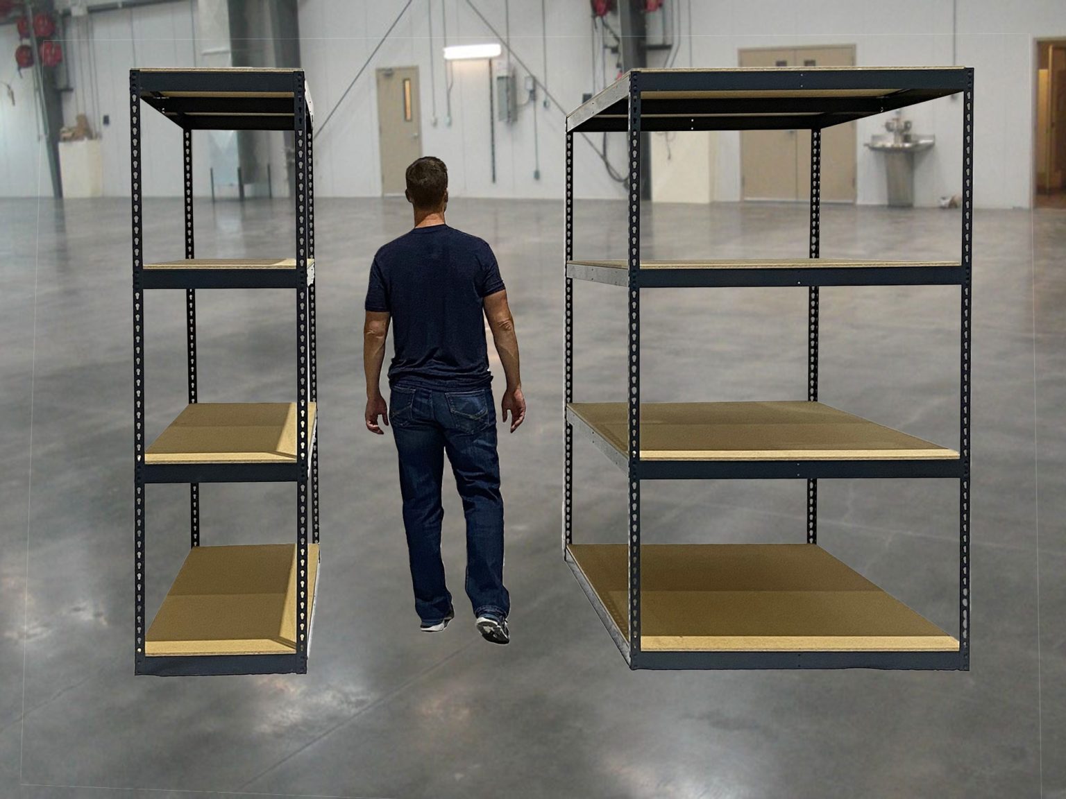 Boltless Warehouse Shelving | Rivet Rack Shelving