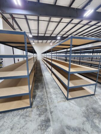 Boltless Warehouse Shelving | Rivet Rack Shelving